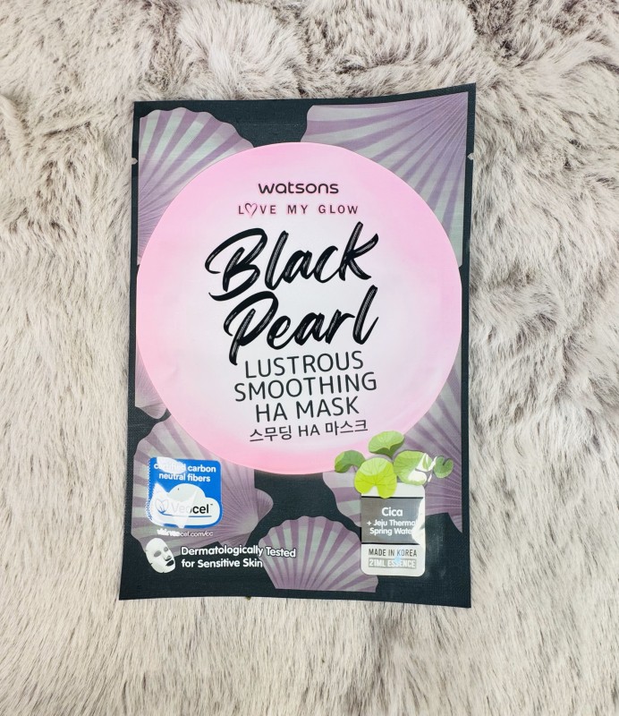 WATSONS Black Pearl Lustrous Smooth HA Mask 1s